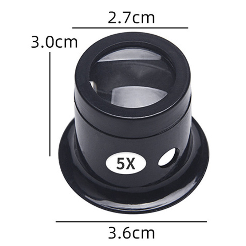 Watchmaker Magnifying Glass Watch Magnifier Watch Repair Loupe Tool 3X ...