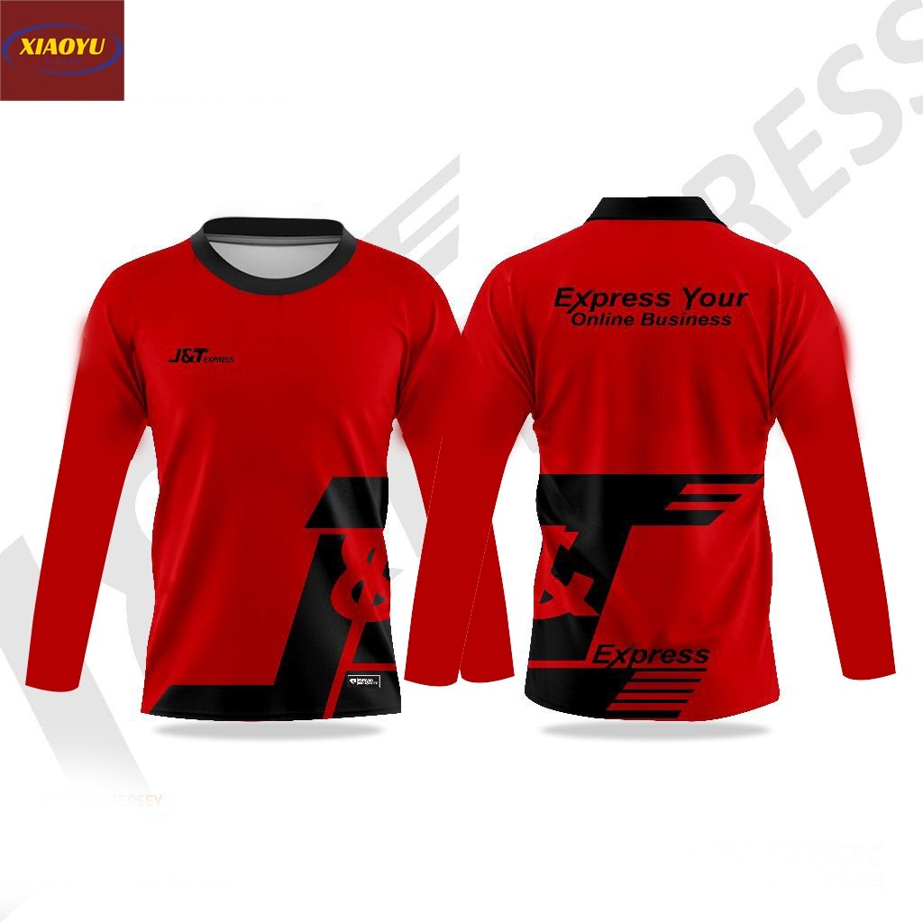 Parama!! | Jnt Express Jersey Full Printing Cool J&t Package Courier ...