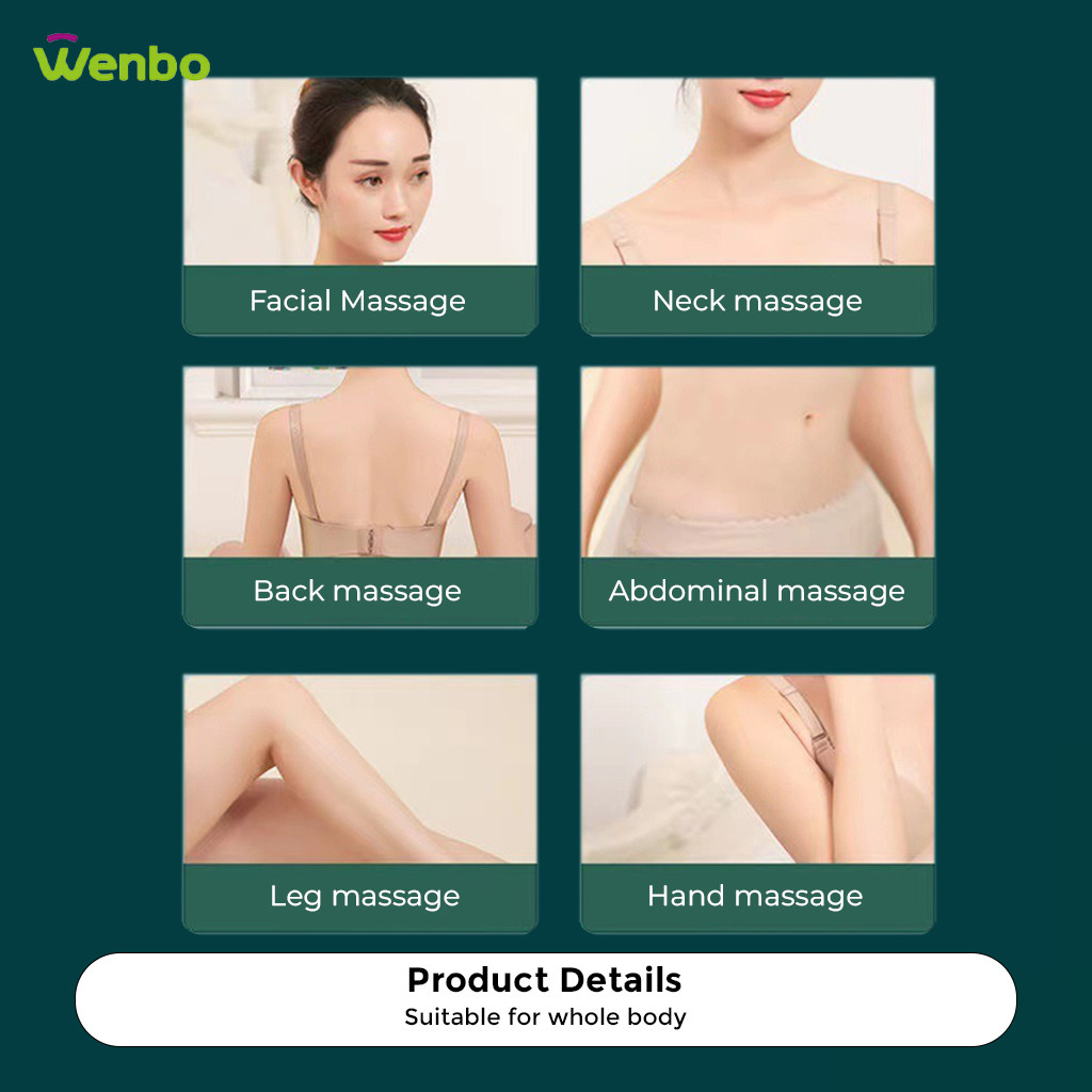 Wenbo Portable Mini Electric GuaSha Scraping Board Hot Compress Body Face Relaxation GuaSha ...