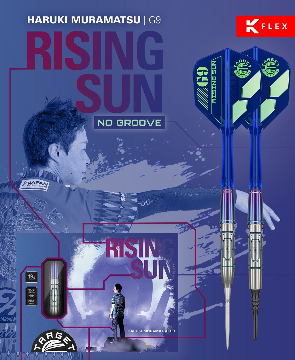 TARGET RISING SUN Gen 9 No Groove (Haruki Muramatsu model) - Target ...