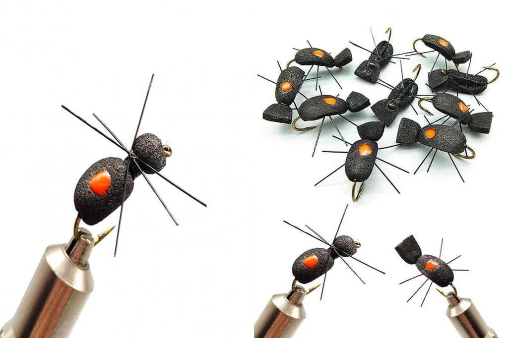 CZ Foam Ant Lure Realistic Artificial Bait Realistic Floating Foam Ants ...