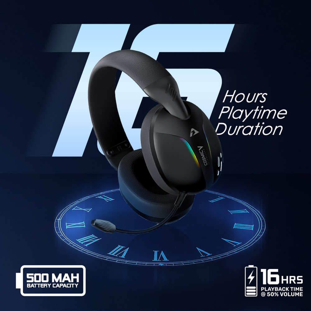 Armaggeddon Cosmic V Bluetooth Wireless 2.4G RGB Gaming Headset With ...