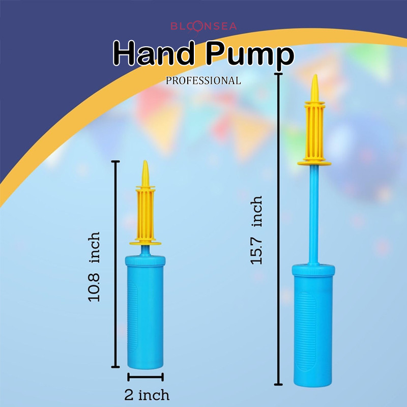 Premium Balloon Pump Two-Way Dual Hand Air Inflator Handheld Blower Pumping Machine Pam Belon ...