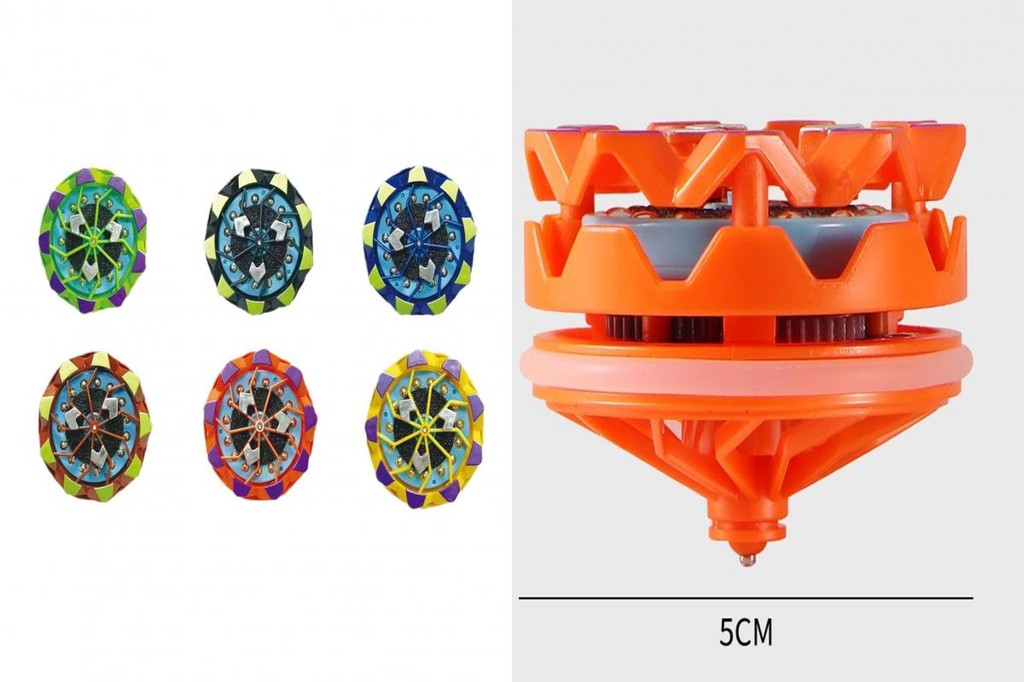 sudeyte Gyro Battle Toy Spark Gyroscope Light-up Spark Spinning Top Toy ...