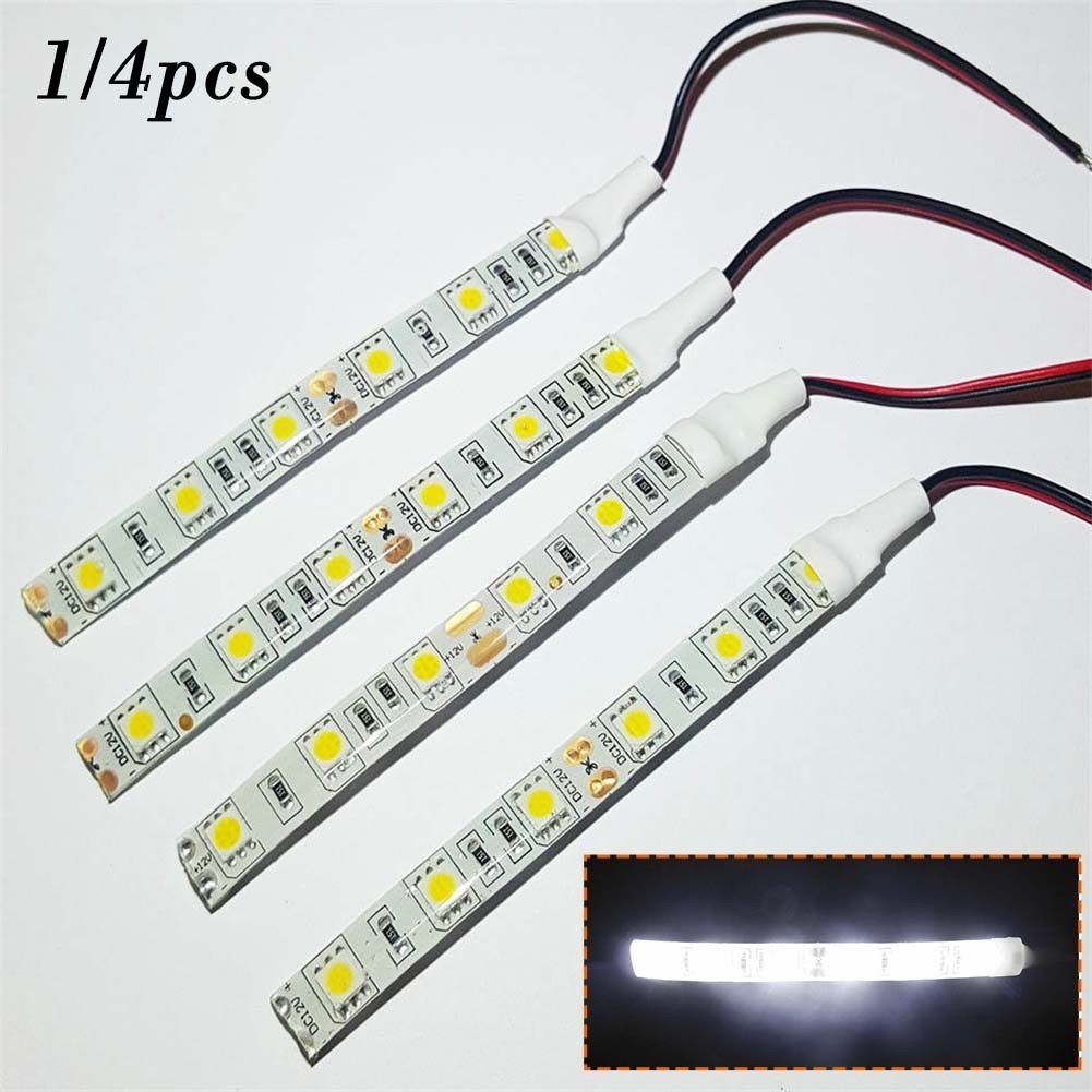 [LUMY] 5050 LED Strip Light 12V Car Caravan Motorbike Cool White 6000K ...