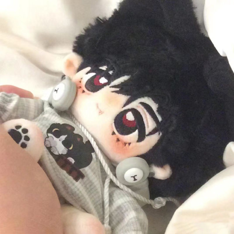 Alien stage 20cm Cotton Doll IVAN Cute Attribute Black Clever Dress Up ...