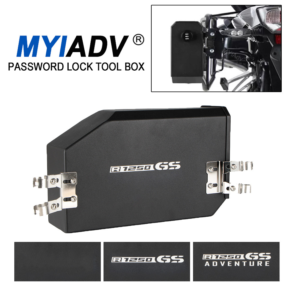 For BMW R1250GS R 1250 GS R1250 ADV 2018-2023 Aluminum Password Lock ...