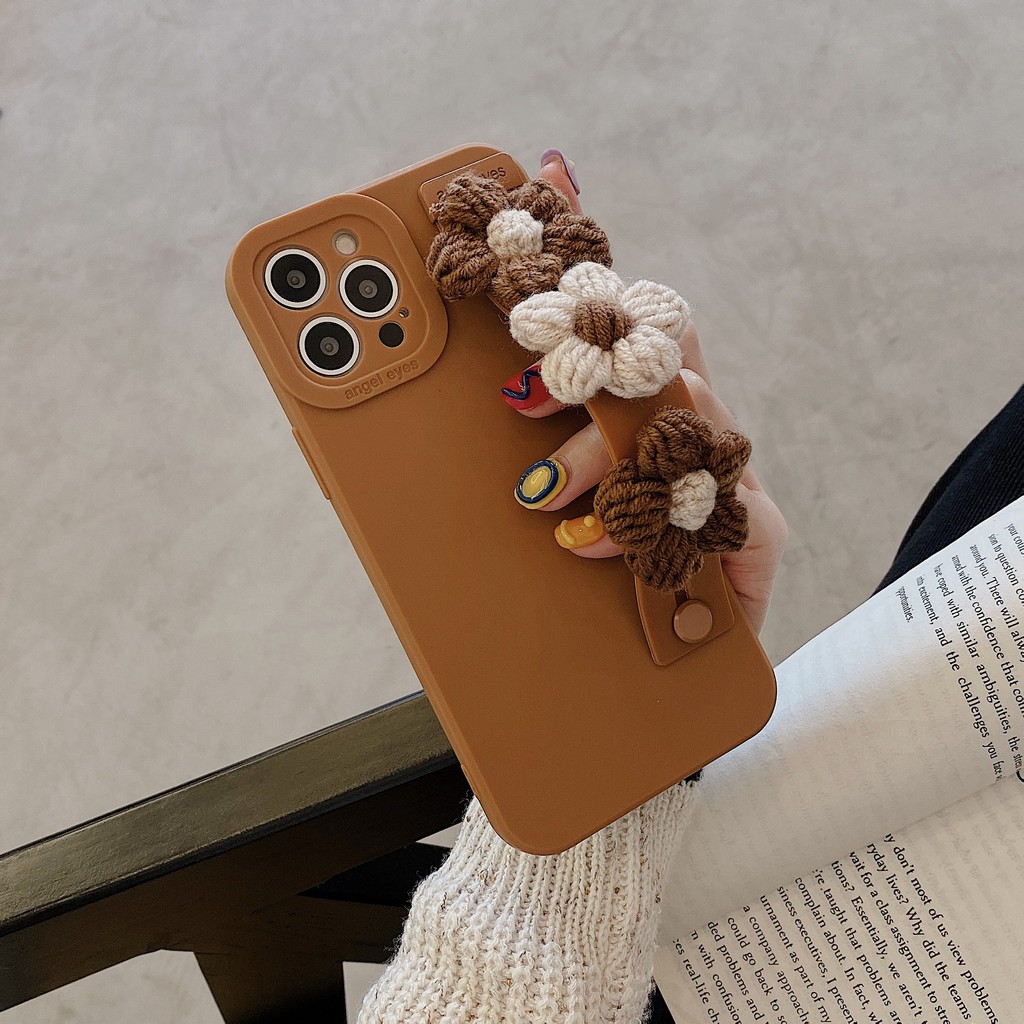 Flower Hand Band Silicone Case For Samsung Galaxy M35 M55 M15 M34 M14 ...