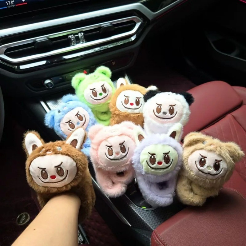 Labubu Slap Bracelet Funny Plush Doll Slap Circle Toy Cute Cartoon ...