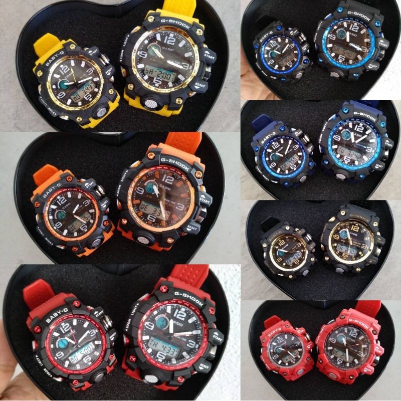 in stock JAM COUPLE GSHoCK COUPLE MUDMASTER BABY G (JAM COUPLE LELAKI ...