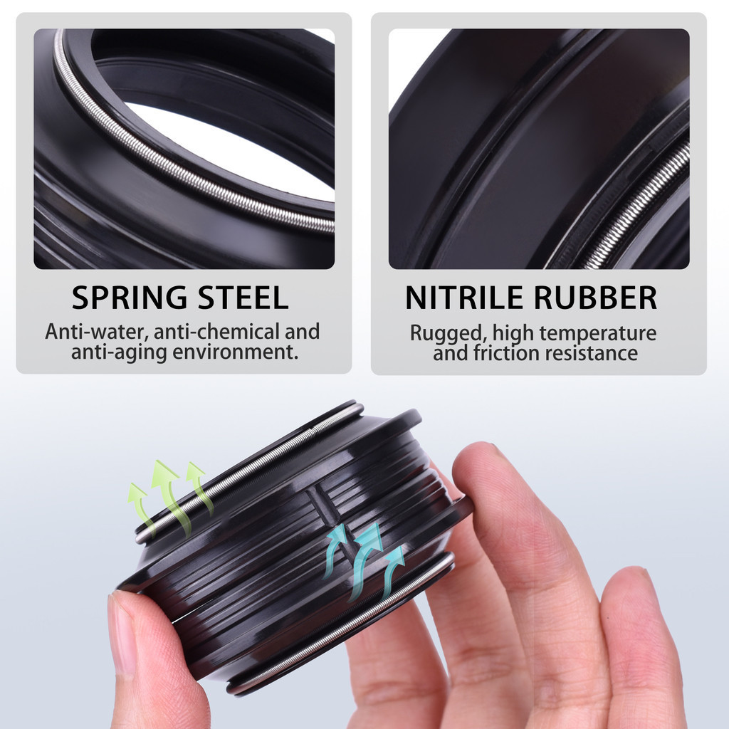 48*61*11 48*61 Motorcycle Front Fork Oil Seal Shock And Dust Cover ...