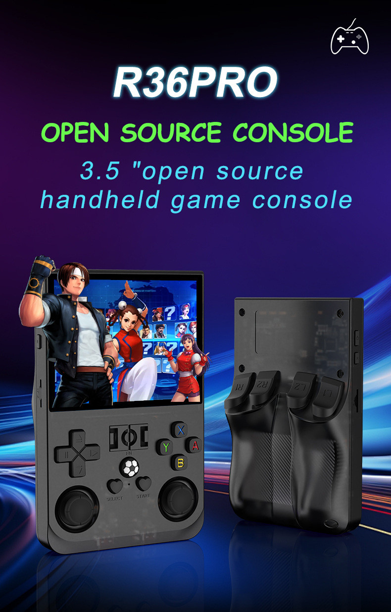 R36 PRO game console retro game console 64GB128GB electronic game ...