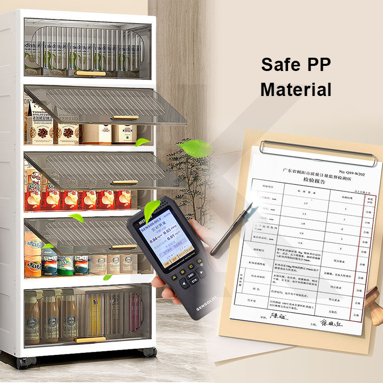 [LOCAL] L70cm 4-6 Layers Pantry Storage Cabinet Almari Lipat Simpan ...