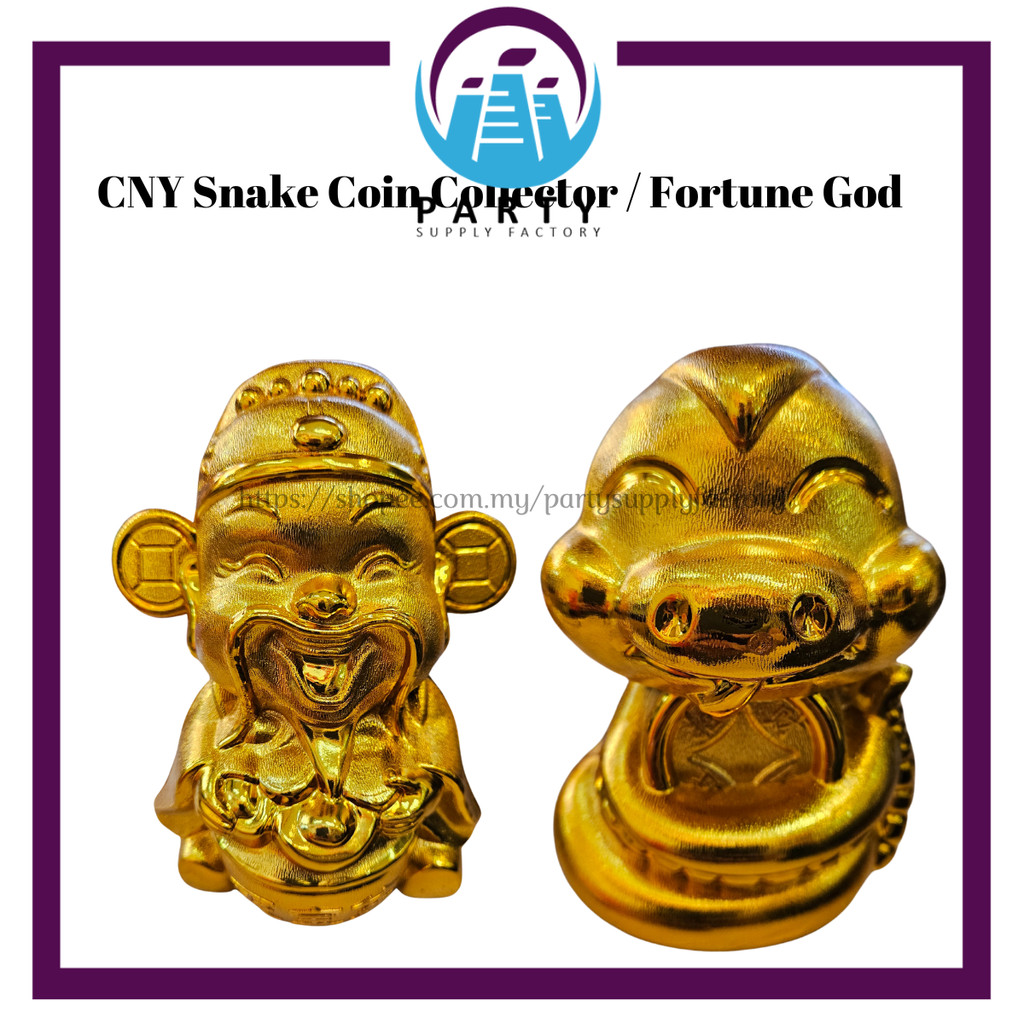 [CNY 2025] Snake YEAR COIN COLLECTOR / Snake BANK / CNY DECO (1PCS ...