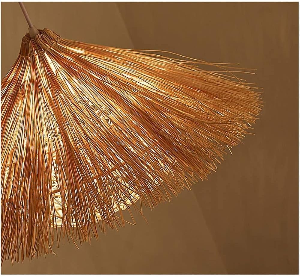 Japanese Muji Pendant Lamp Rattan Lampu Bamboo Pendant Light Muji ...