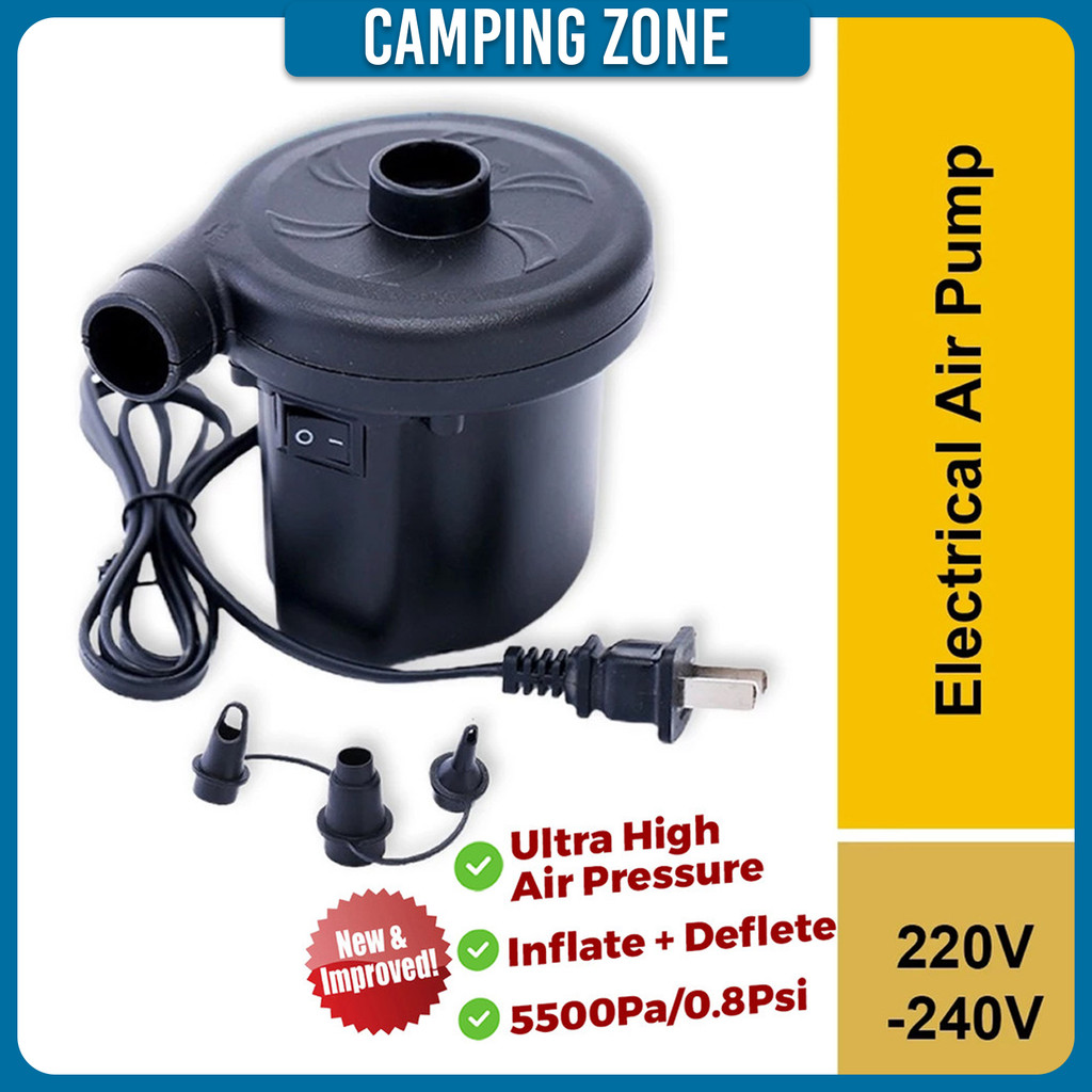 OFFER Clear Stock Electrical Air Pump Malaysia plug For Inflatable Swimming Pool pam kolam pool ...