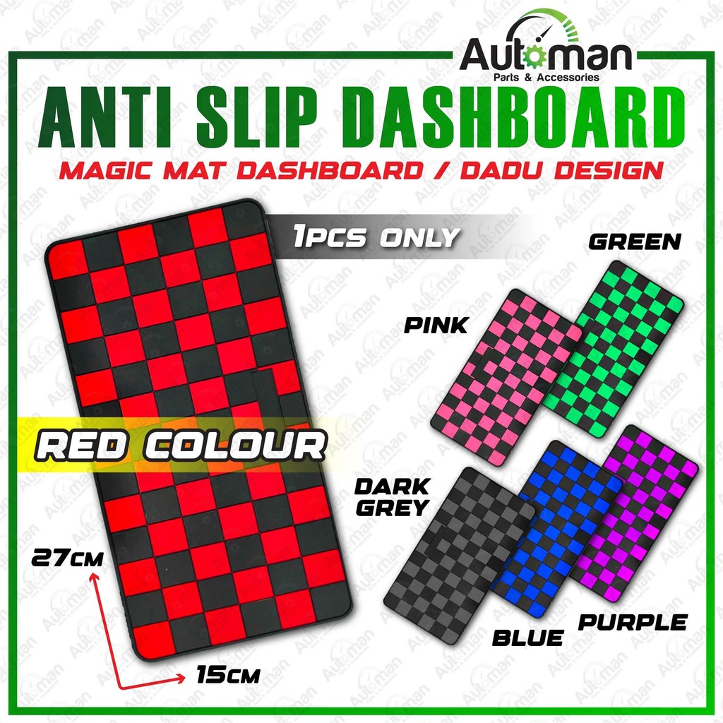 Universal Dadu Car Anti Slip Mat Dashboard Non Slip Mat Magic Sticky ...
