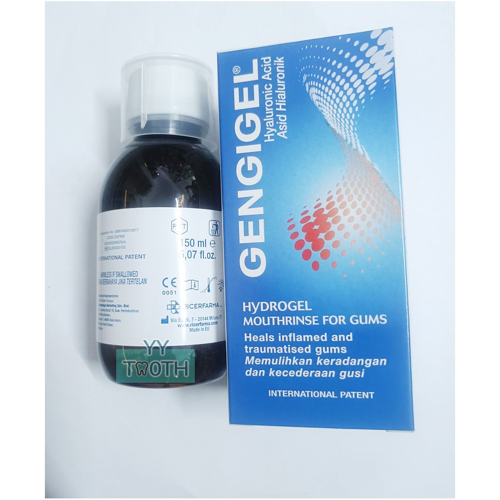 D16D GENGIGEL Hydrogel Mouthrinse for Gums 150ml (exp 12/2027) ubat ...