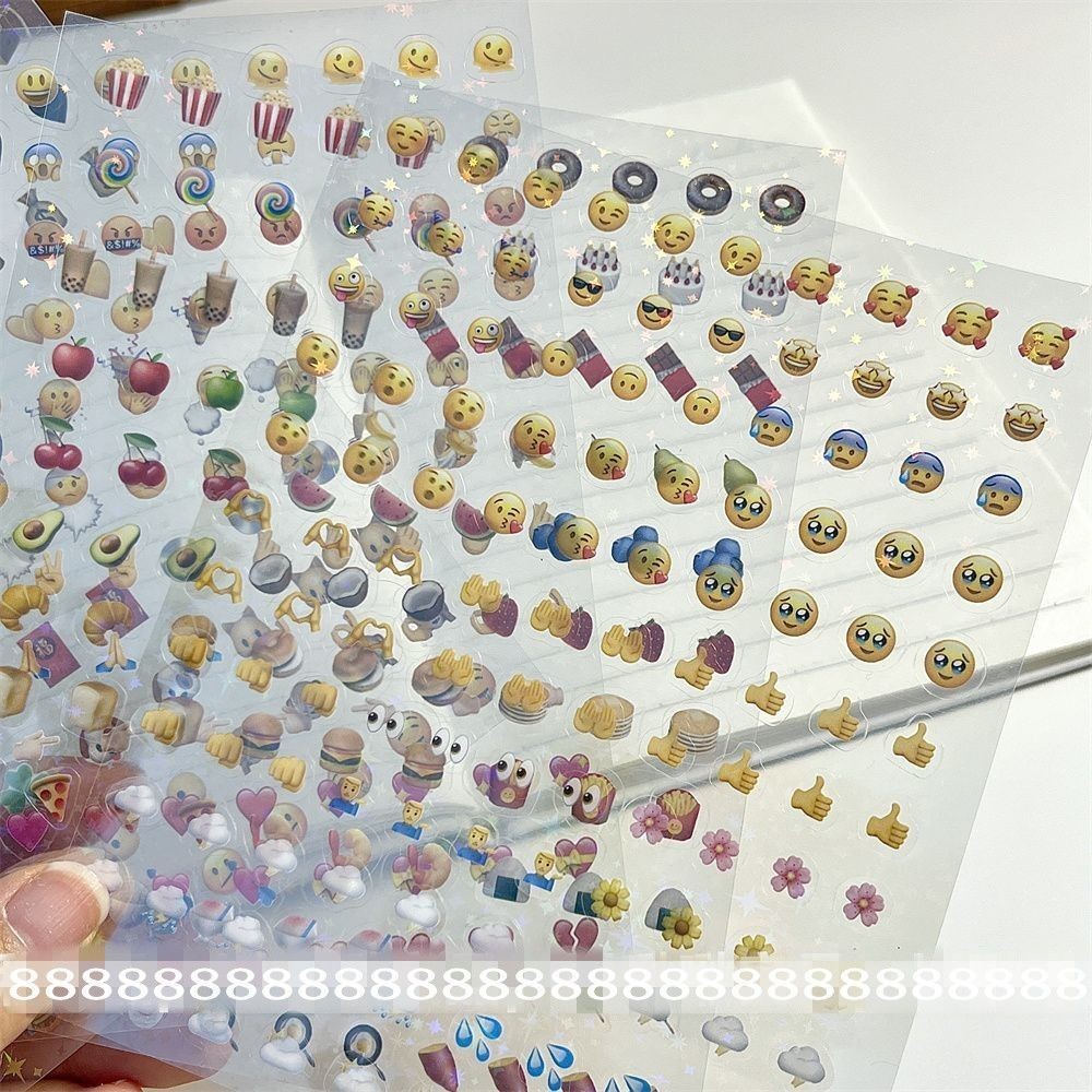 Decorative Stickers 4200 Nose Mini deco Star Piece Waterproof Handbook ...