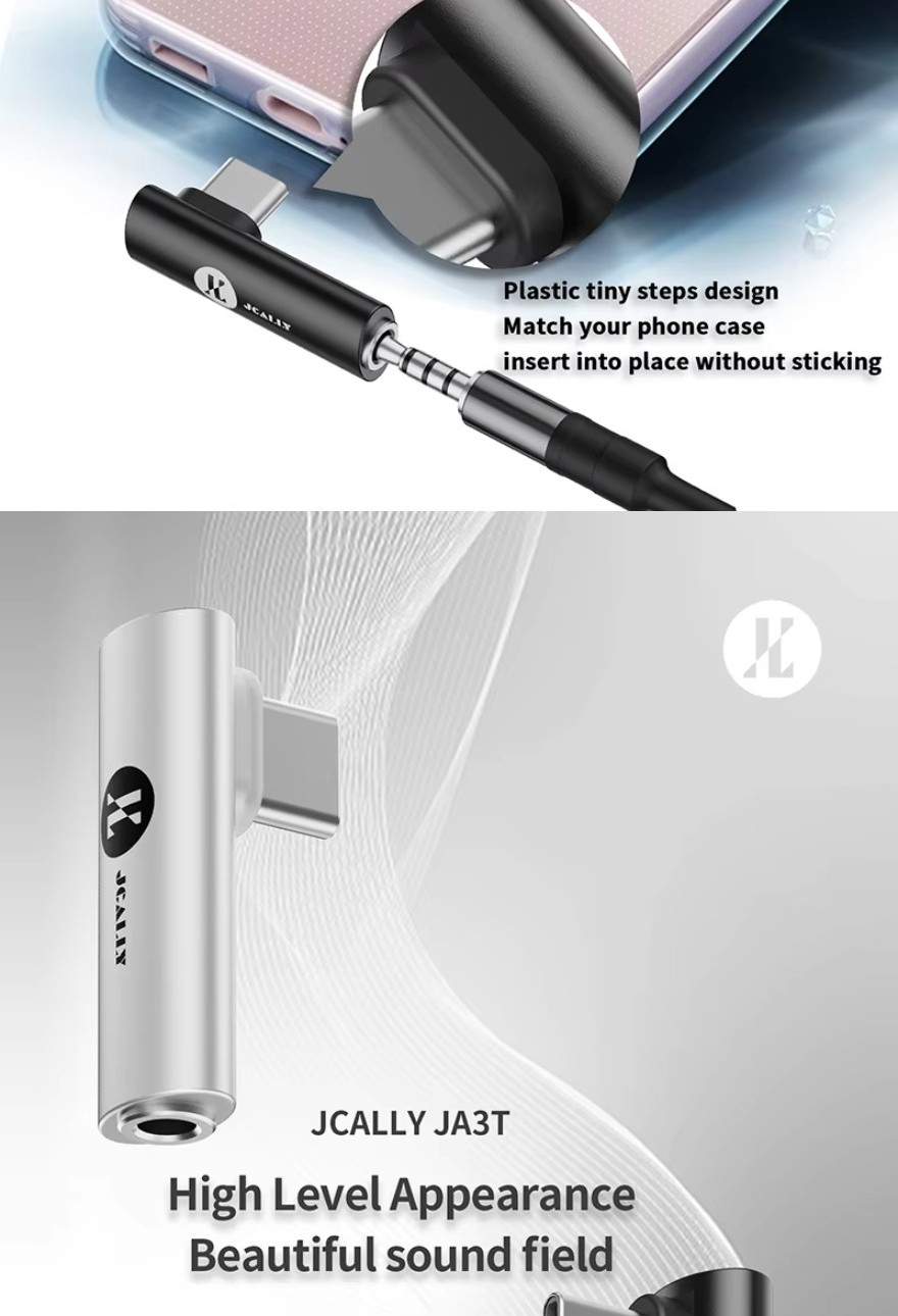 JCALLY JA3T, Portable DAC/AMP: CX31993 Chip, 32bit/384kHz Hi-Res, Type ...