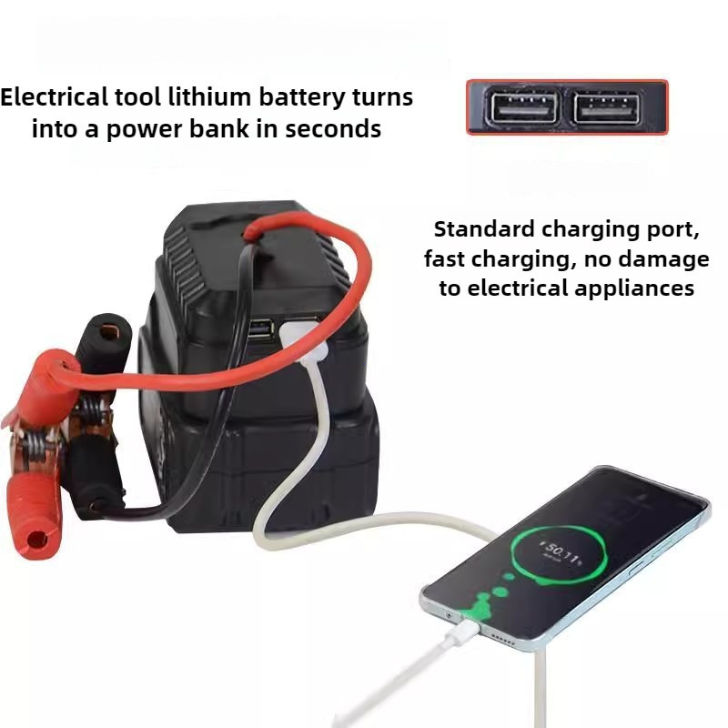 Electric Jump Starter Portable Jumper Box Battery Lithium Jump Starter ...
