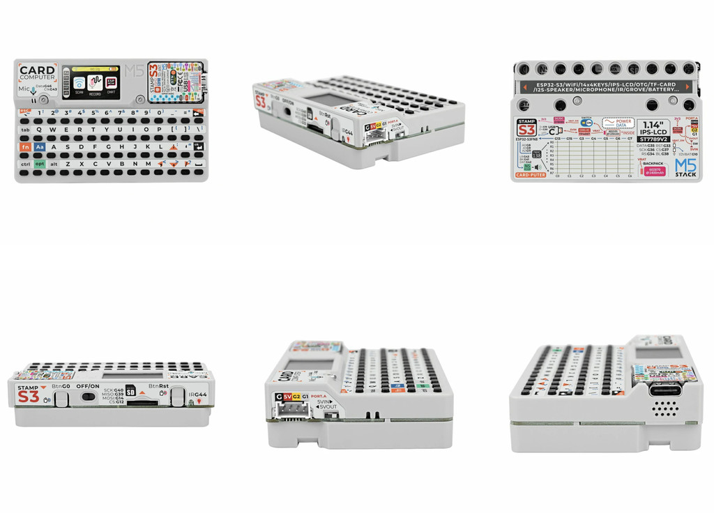 M5Stack Cardputer Portable Computer M5StampS3 Development Board ESP32 ...