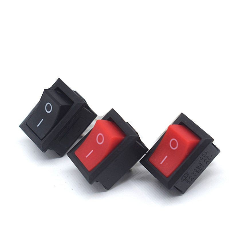 Switch 2 Pins 2-speed Home Appliances Rocker Type Switch Push Button ...