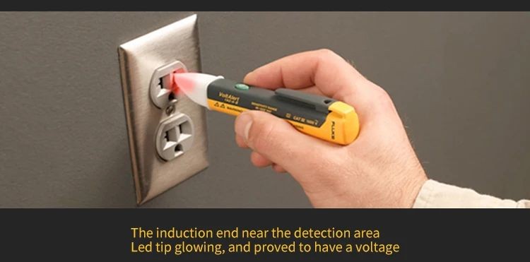 Fluke 1ac/2ac Non-Contact Test Pencil Volt Ac Non-Contact Voltage ...