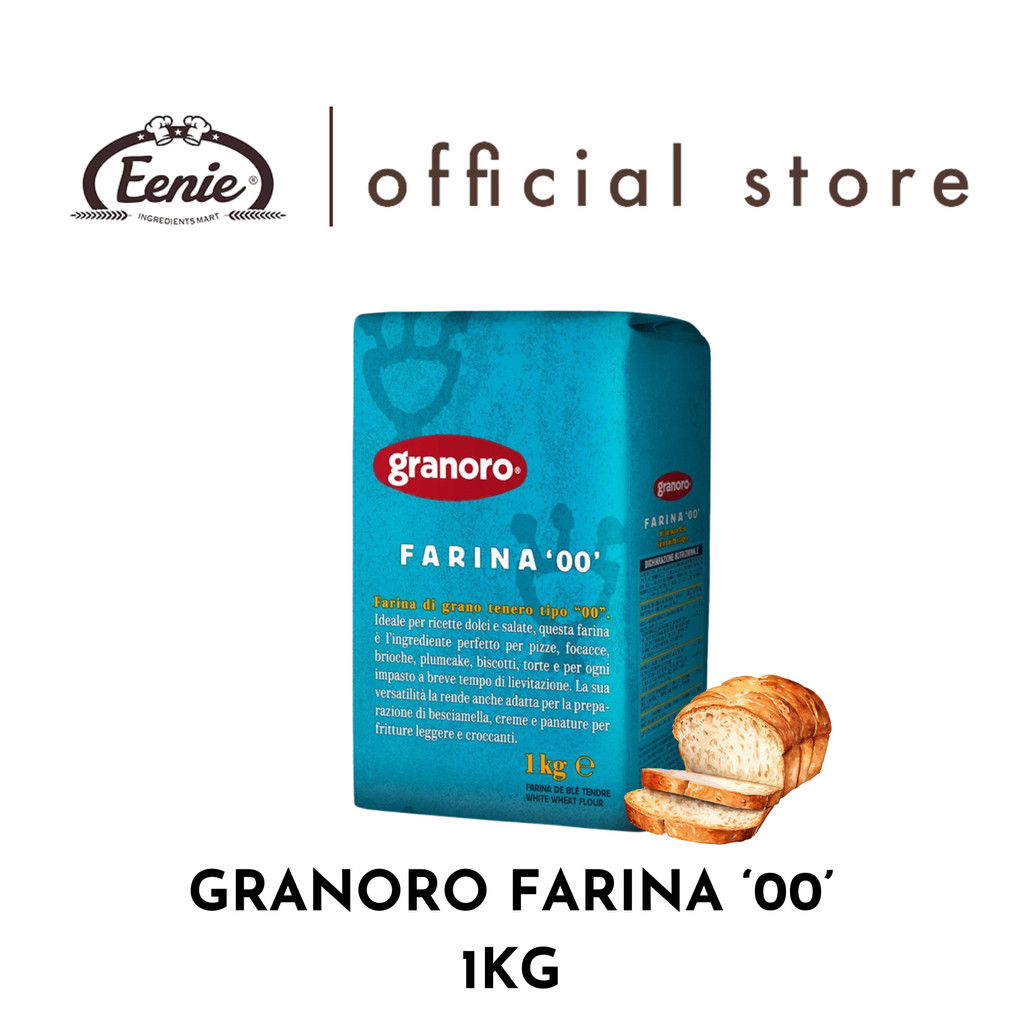 GRANORO FARINA "00" WHITE WHEAT FLOUR 1KG | Shopee Malaysia
