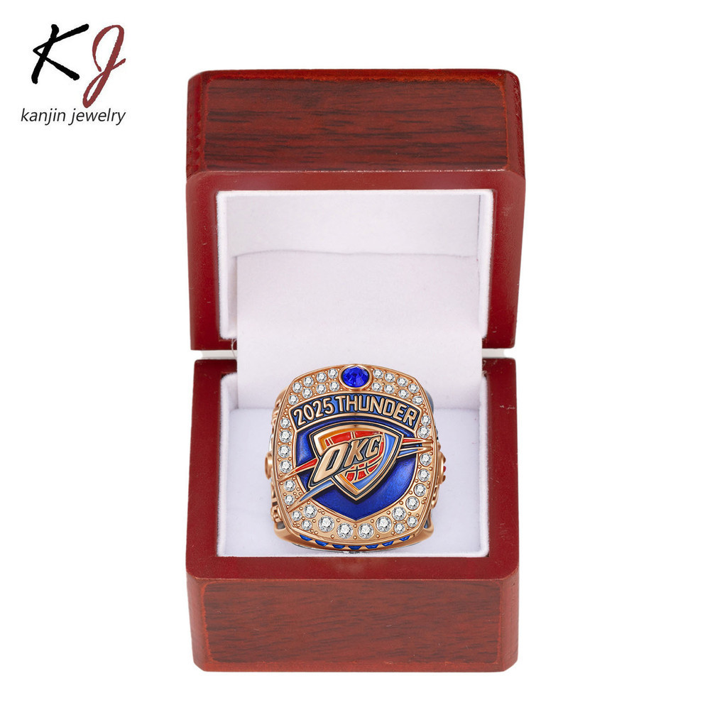NBA 2025 Thunder Champion Ring Oklahoma Thunder Ring | Shopee Malaysia