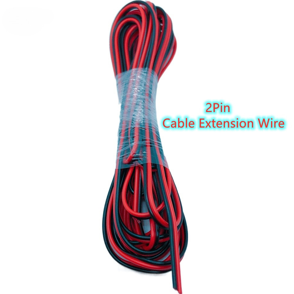 10M Electrical Wire Cable 18/20/22AWG 2/3/4/5/6 Pins Cable Connector Electric Cable For WS2812B ...