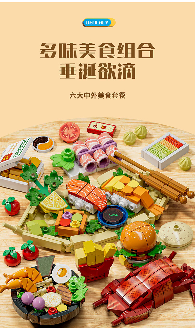 [6 IN 1] Forange FC8145 Food Cuisine Culinary Set TINY Series Pocket ...