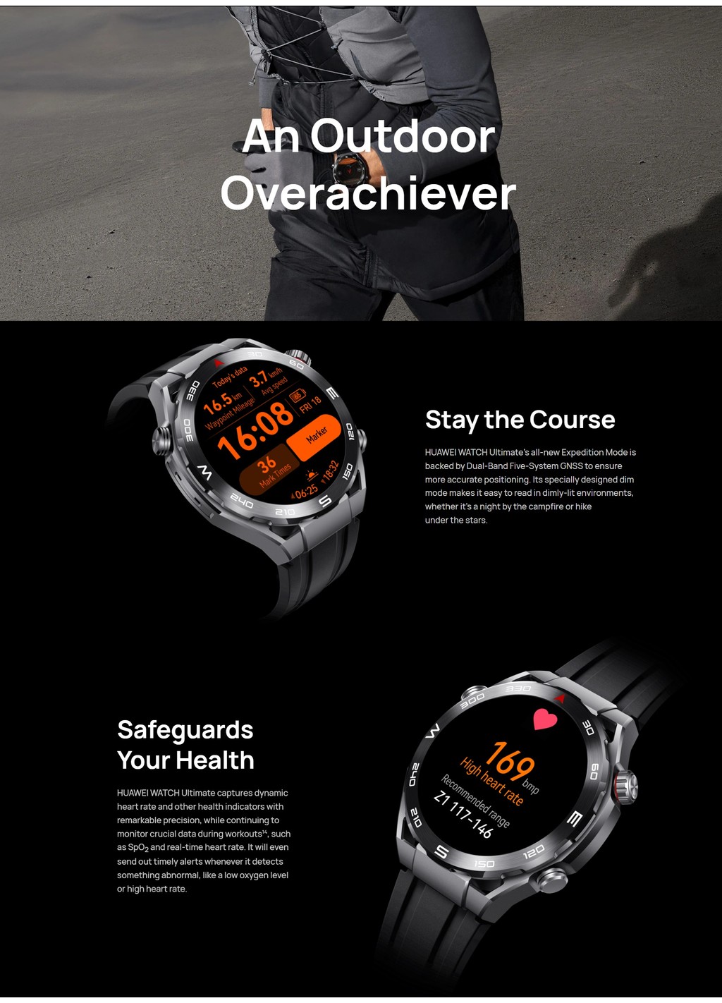 Huawei Watch Ultimate Smartwatch | Innocative Liquid Metal Material ...