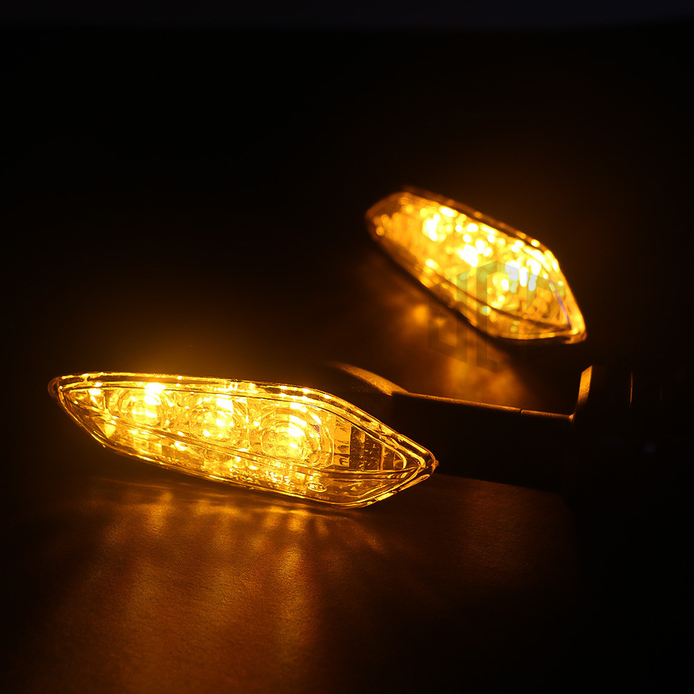 for YAMAHA R15M R15 MT15 MT25 R25 R3 LED Turn Signal Light Pair ...
