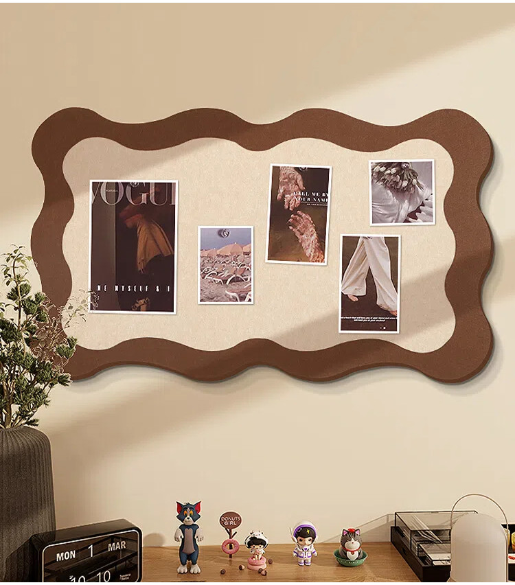 Felt Board Photo Wall Background Board Wool Felt Wall Sticker Display ...