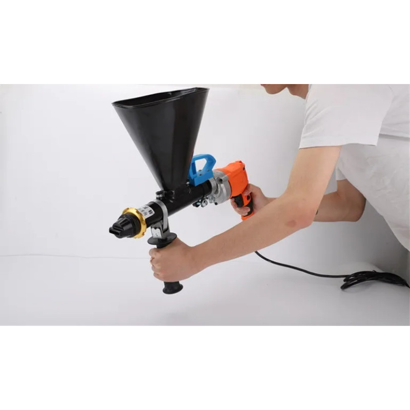 Hand-held wall slot grouting machine electric mortar grouting caulking ...