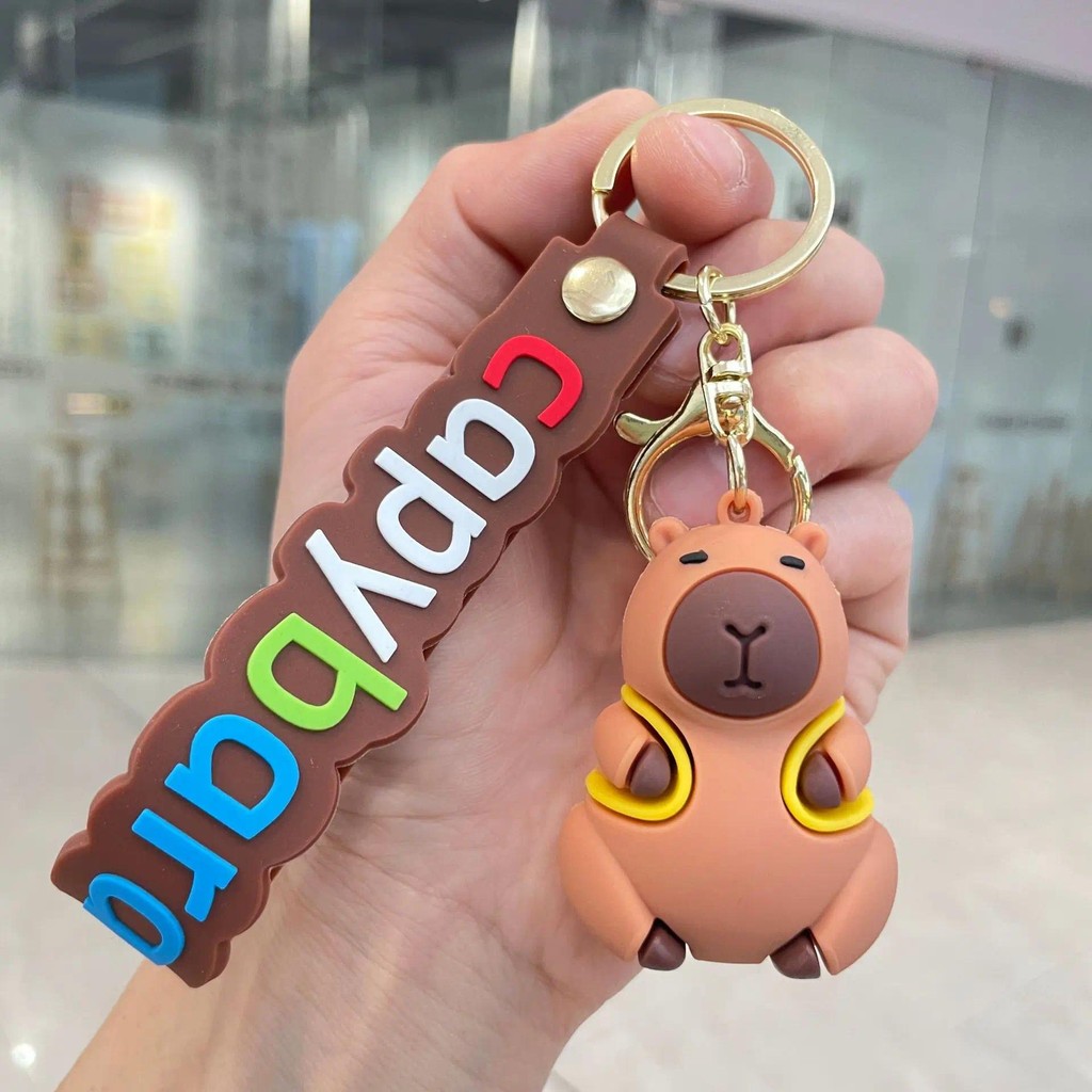 Capybara Rodent Capybara Pvc Pendant PVC Simulation Capybara Capybara ...