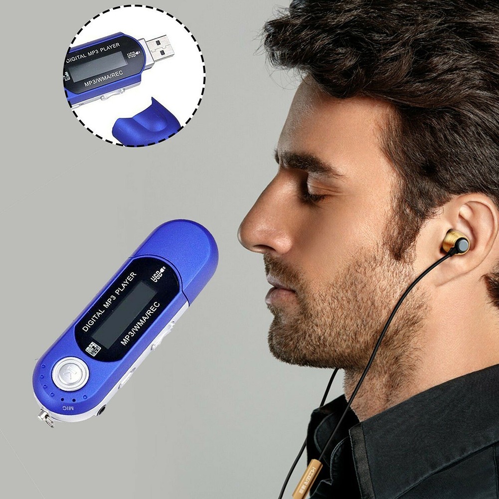 USB Built-in MP3 In-line Memory W/Screen Display 8GB Memory Capacity ...