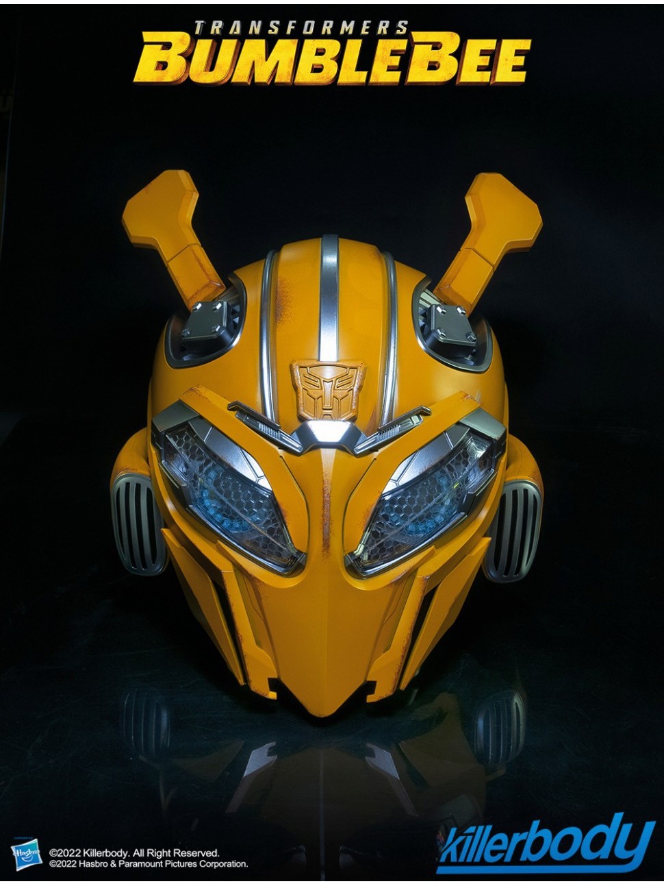 1:1 Bumblebee Helmet Wearable Mask Helmet Megatron Surrounding Toys ...