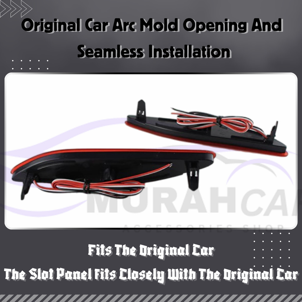 Toyota Alphard AH40 2023 2024 2025 Rear Spotlight Foglamp Reflector ...