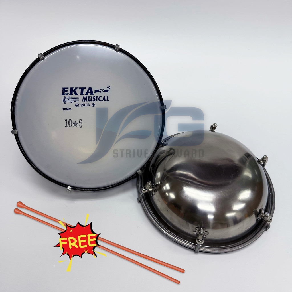 Indian Music Instrument - Ekta Musical India Tappu/Chatti 12 13 14 15 ...