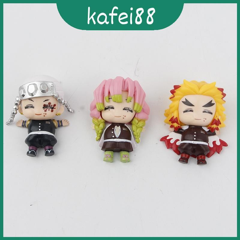 Slayer Chibi Demon Feasting Model Abs Figurines With Blind Box Surprise ...