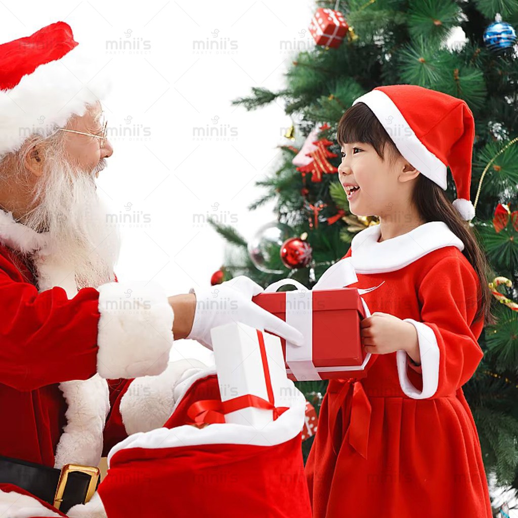 MINIIS Christmas Hat Santa Hat Topi Krismas Topi Christmas Cap Cute Hat ...