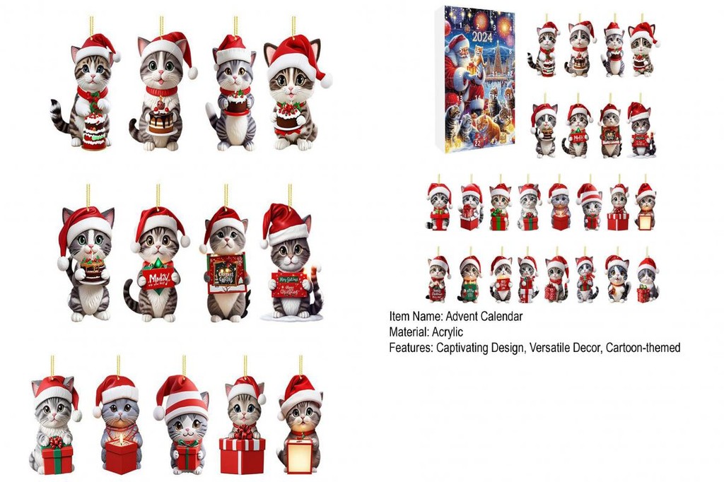 {BIG} Christmas Countdown for Children Children Festive Advent Calendar ...