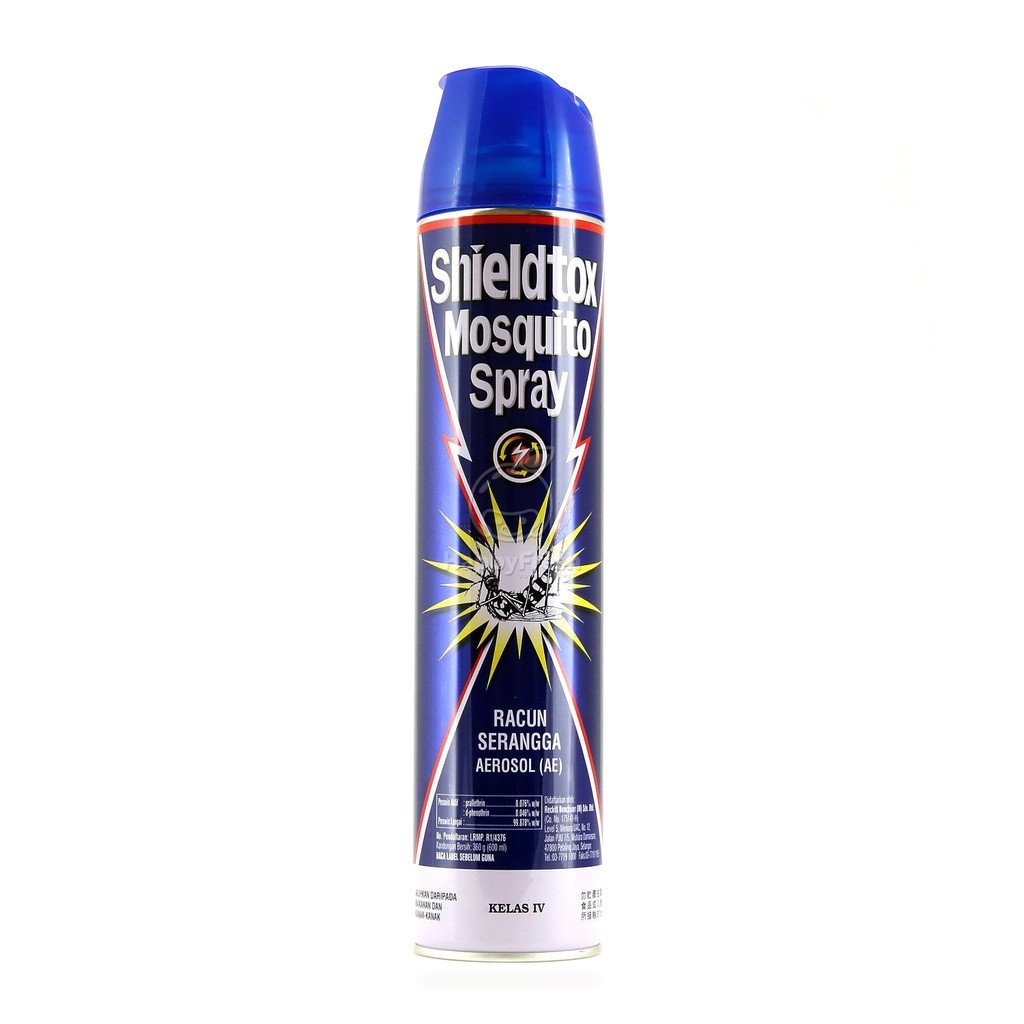 Shieldtox Mosquito Aerosol Spray 600ml | Shopee Malaysia