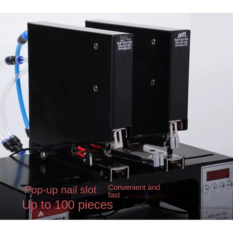 Double-head automatic electric stapler Pneumatic stapler binding ...