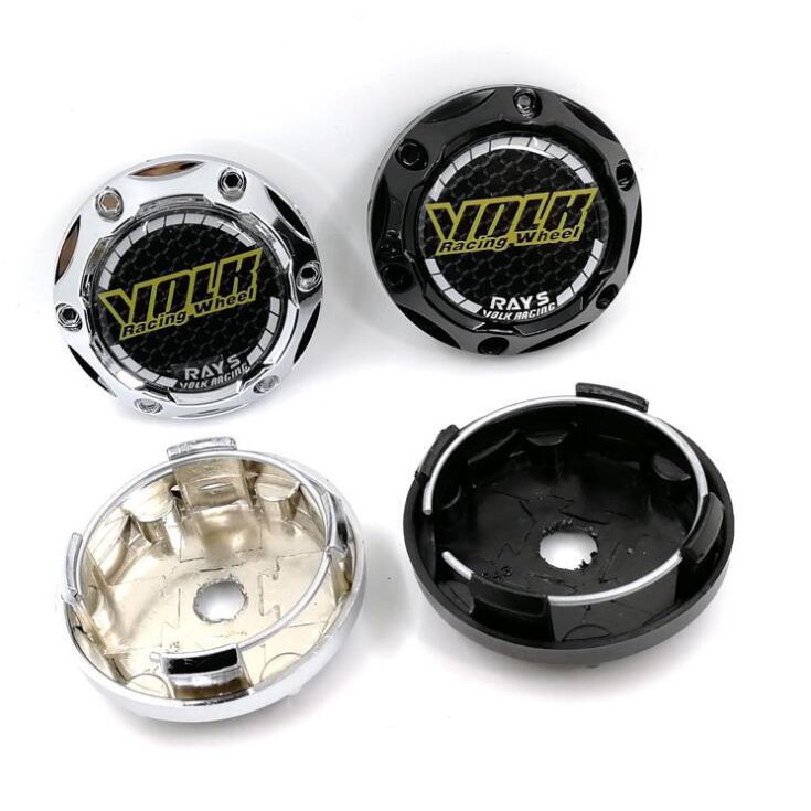 in stock 4pcs 68mm Volk Rays Racing wheel center caps TE37 CE28 RE30 ...