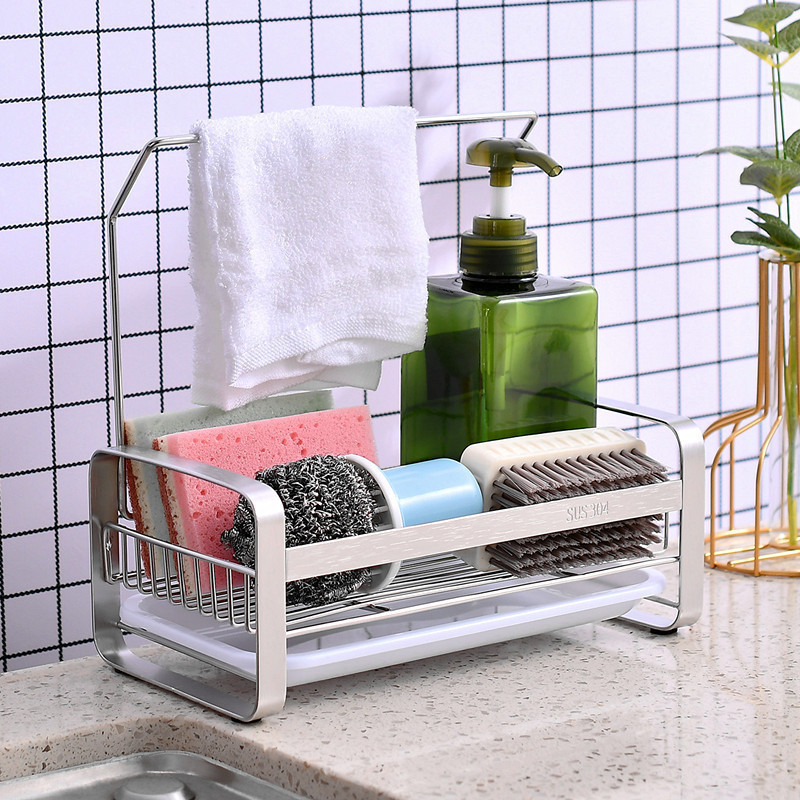 Rag Rack Kitchen Storage Rack Handy Rack Sink Dish Cloth Rag Rack Sink ...