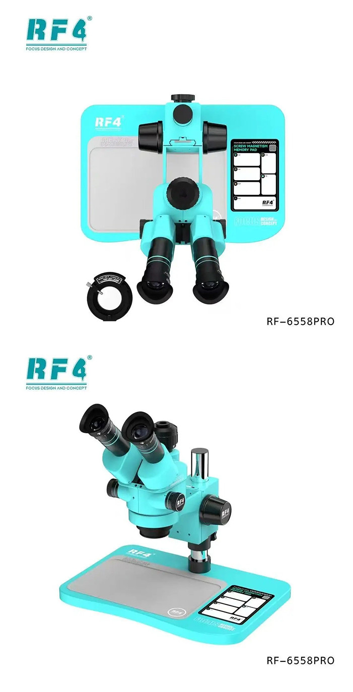 RF-6558PRO Three-Eyepiece Microscope, The Base Of The New High ...