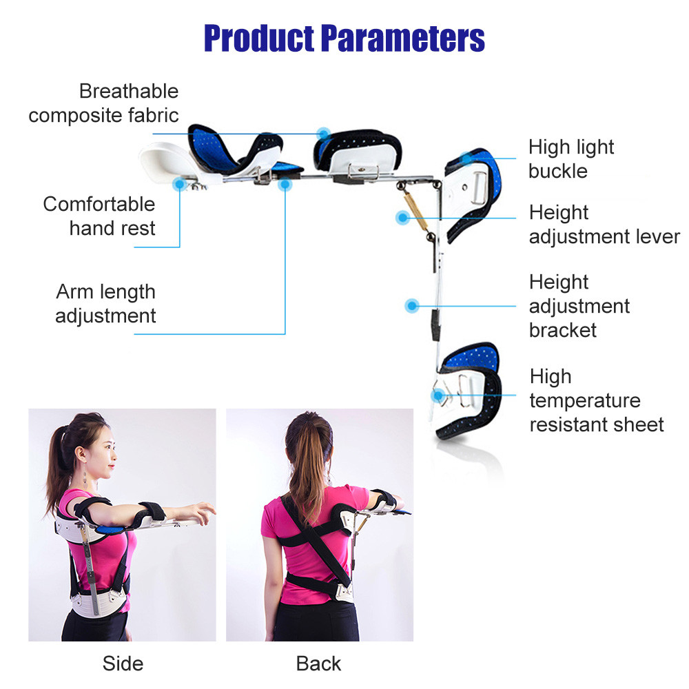 Adjustable Shoulder Abduction Fixation Bracket Tibia Rehabilitation ...